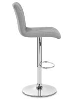 China Adjustable Gas Lift Frame Fabric Bar Stool for sale