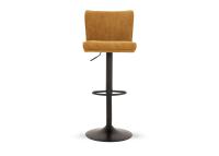 China Customized Modern Wood / Metal Bar Counter Chair In Black Design for sale