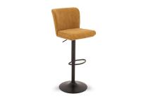 China Customized Modern Wood / Metal Bar Counter Chair In Black Design for sale