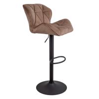China Footrest Modern Minimalist Black Wood Metal Bar Stools Customization for sale