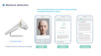 China High Cost Performance Skin Analyzer 50 Times Magnify Detector 15.6 Inch Touchscreen for Facial Skin with UV Light for sale