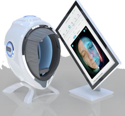 China 2026 Best Sales M8 AI 3D Facial & Scalp Skin Analyzer Machine with Endless Cloud Storage US/JP/ZA Plug Compatibility for sale