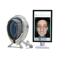 China LED Skin Analyzer Machine AI Detection 21.5 Robotic Arm Base Touchscreen PC for Face JP/US/ZA Plug Compatible Commercial Use for sale