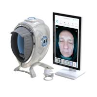China LED Skin Analyzer Machine AI Detection 21.5 Robotic Arm Base Touchscreen PC for Face JP/US/ZA Plug Compatible Commercial Use for sale