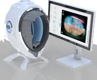 China Manufacturer Custom AI Led Face Skin Analyzer Machine with 21.5