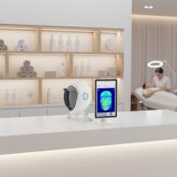 China Professional Digital Skin Analyzer for Salon and Spa, Table Skin Hydration Tester for Face for sale