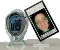 China Skin Analysis AI JLM M8 Face with LED Woods Lamp & Moisture Meter 21.5