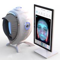 China JLM M8 AI 3D Skin Analyzer 20 Facial Features Detect Multispectral Technology Face US Plug Black&white Sun Spot Inspection for sale
