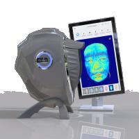 China 50 Times Magnify AI Facial Skin Analyzer High Definition Endless Cloud Storage Moisture Detector 21.5