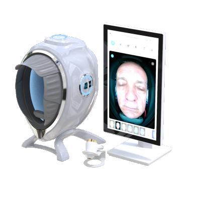 China High Accuracy Facial Skin Detector with Microscopic Moisture Analyzer and Auto Report for Salon for sale
