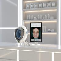 China 3D AI Facial Skin Analyzer Desktop Multispectral Technology US/EU Plug J.L.MAO M8 LED Light 21.5