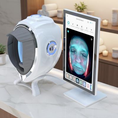 China Skin Analyzer M8 smart AI powered skin analyzer providing detailed wrinkle pigmentation and acne analysis to enhance skincare consultations for sale