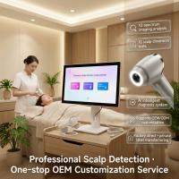 China Scalp Analyzer T8 intelligent scalp analyzer offering porphyrin imaging wrinkle depth quantification and heavy metal residue testing for sale