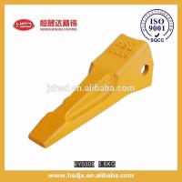 China Side Reinforced Flat Head D4 Excavator Bucket Ripper Teeth 6Y0309 for sale