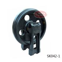 China Excavator Spere Parts Excavator Undercarriage Parts Idler Wheel Idler For PC200 PC300 PC400 PC500 for sale