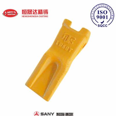 China LD55 LD60 LD75 LD100 LD75TL LD100 LD100RC Excavator Tooth Point For Sany for sale