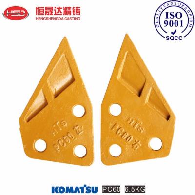 China PC56 PC60 D2017074171 Excavator Side Cutter Self-Cleaning Mud-shedding for sale