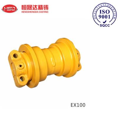 China EX100 EX200 EX300-1 HITACHI Carrier Roller Undercarriage Parts For Mining Operation for sale