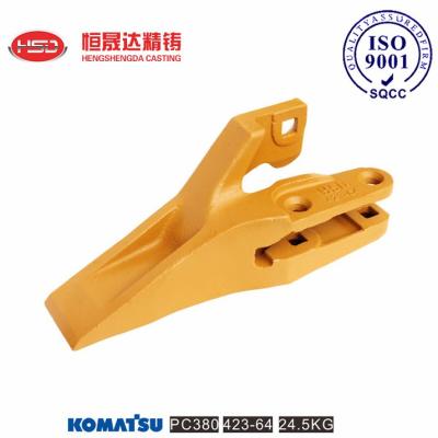 China PC380 423-70-13144 Excavator Loader Side Cutter Anti-Clog Coating Technology for sale