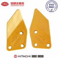 China EX55 EX70 EX80 EX120 HITACHI Excavator Side Cutter Optimized Tooth Angle Blade for sale
