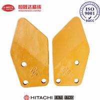 China EX55 EX70 EX80 EX120 HITACHI Excavator Side Cutter Optimized Tooth Angle Blade for sale