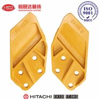 China EX55 EX70 EX80 EX120 HITACHI Excavator Side Cutter Optimized Tooth Angle Blade for sale