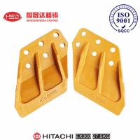 China EX200 EX300 ZAX300 HITACHI Excavator Side Cutter 52HRC Rock-Crushing Tips for sale