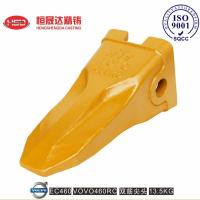 China EC460TL EC460RC EC460 EC480RC 14553243 14553244 Excavator Big Ice Bucket Teeth for sale
