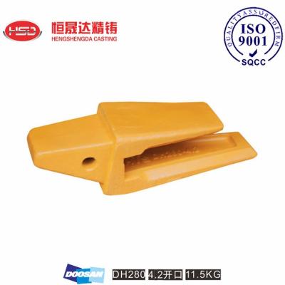 China DH280 DH300 DH360 DH500 2713-9037 2713-1220 713-00033 Excavator Bucket Adapter for sale