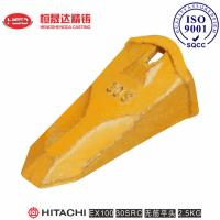 China EX100 EX200 30S 30RC 35S 35SRC HITACHI Excavator Bucket Teeth Dynamic Stress Reduce for sale