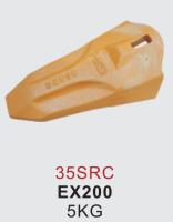 China EX100 EX200 30S 30RC 35S 35SRC HITACHI Excavator Bucket Teeth Dynamic Stress Reduce for sale