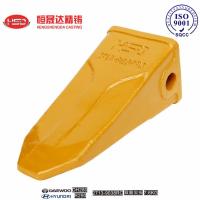 China DH220 DH280 2713-9041RC 2713-9038 DOOSAN Bucket Teeth Tip Strength Treatment for sale