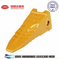 China DH258 DH220 2713Y1217 2713Y1217RC DOOSAN Bucket Teeth Thickened Tooth Body Design for sale