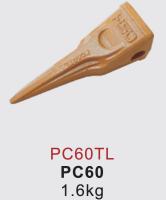 China PC60RC PC60 PC60TL Excavator Bucket Teeth High Quality Alloy Steel for sale
