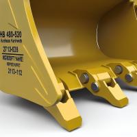 China HB 480-530 Hardness Excavator Bucket Teeth with Standard Width and 2713-1218 Adapter for Heavy-Duty Excavation Applications for sale