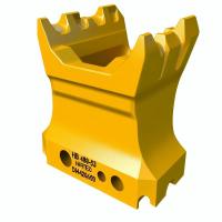 China HB 480-530 Hardness DH420/500 Excavator Bucket Tooth Adapter for Heavy-duty Applications for sale