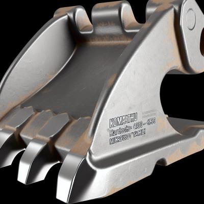 China Komatsu Excavator Bucket Teeth HB 480-530 Hardness 3- 5 Heavy Duty and Durable for sale