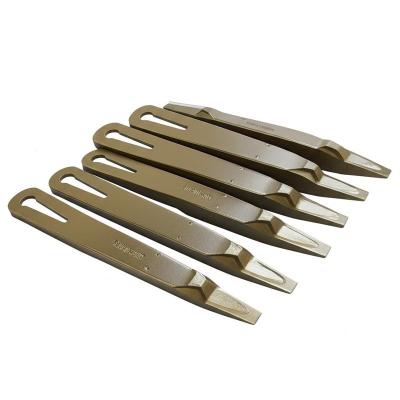 China Excavator Attachments Excavator Bucket Side Cutters with Free Logo and OEM Service for sale