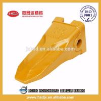 China Heavy precision casting rock construction machinery parts excavator bucket teeth from HSD factory with gape mouth for sale