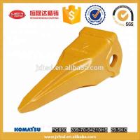 China high quality alloy steel PC650 excavator single rib breaking ice tip teeth/tooth point 209-70-54210TL-2 for sale