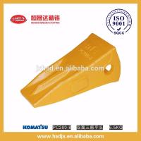 China excavator bucket spare parts flat head teeth PC200-8 for sale