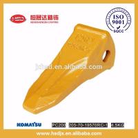China PC200 excavator parts  Bucket Tooh rock tooth 205-70-19570RC for sale