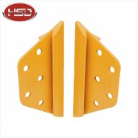 China 1171-0017 EC210 excavator bucket parts side cutter with 4 holes for sale