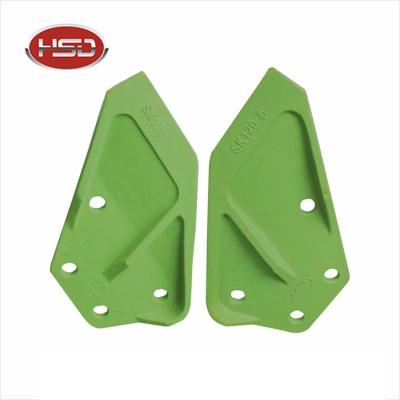 China SK120 excavator side cutter for KOBELCO for sale