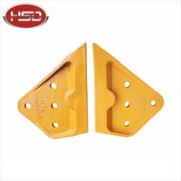 China alloy steel excavator J350 spare parte 2 holes type bucket protect edge block for sale