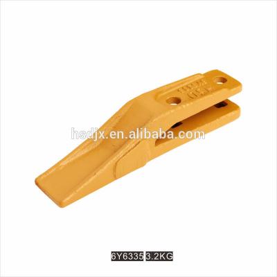 China mini loader bucket parts,bolt-on monoblock centre teeth 6Y6335 for sale