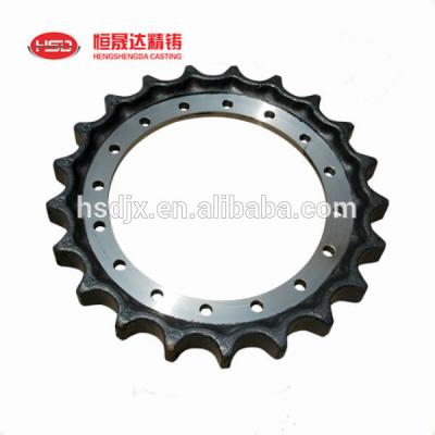 China EX100 Hitachi excavator roller chain sprocket for sale