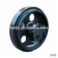 China Stander size ground engaging tools excavator undercarriage parts engine parts idler roller idler wheel for sale