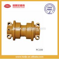 China Undercarriage parts PC100 roller track for wholesale for sale
