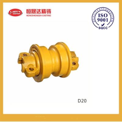 China Undercarriage Parts Forging D20 Excavator Track Roller for sale